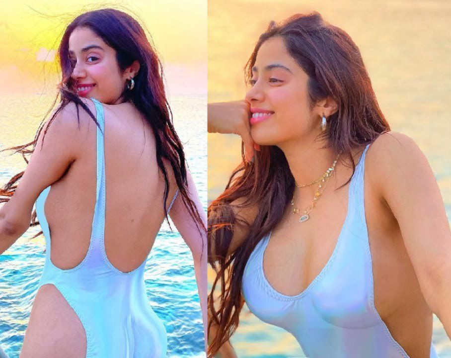 Jahnavi Kapoor bo*ld avatar seen in yellow bik*ini, shared hot pictures from Maldives - informalnewz