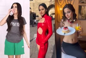 Urfi Javed has once again crossed the limits of boldness, was doing topless breakfast, video ...