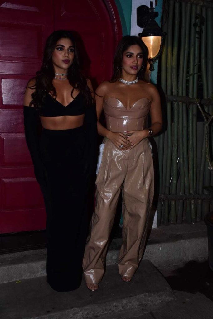 Bhumi Pednekar wore extremely deep neck dress in sister’s birthday party, s*xy pictures went ...