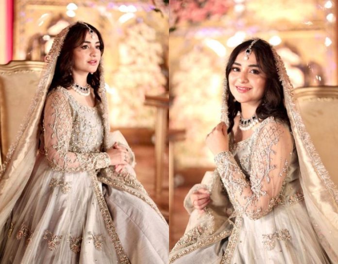 Pakistani actress Yumna Zaidi looked very hot in an embroidered saree, fans went crazy after ...