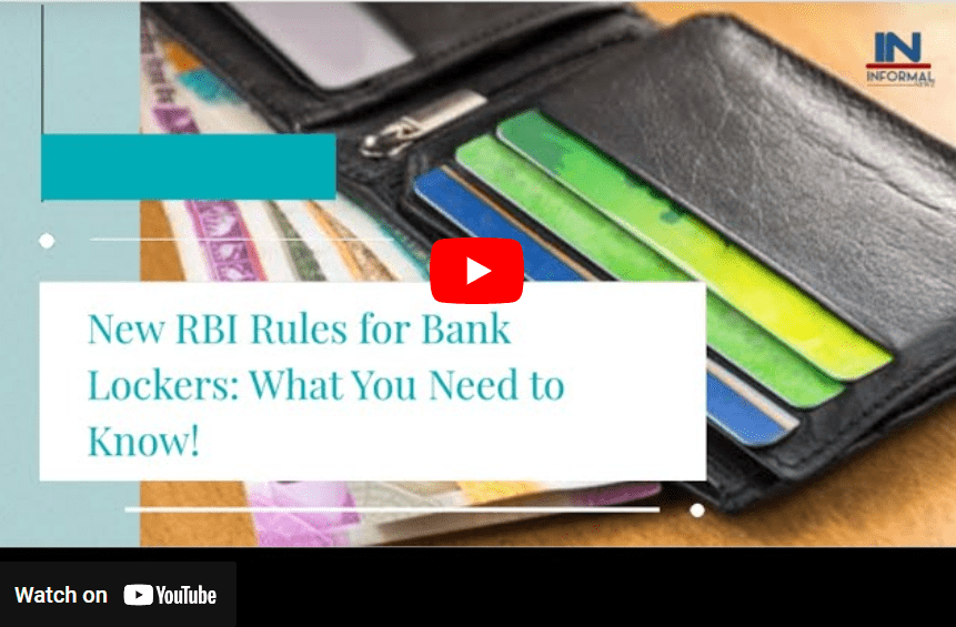 Bank Locker Rules: Big News! RBI has put new conditions for bank ...