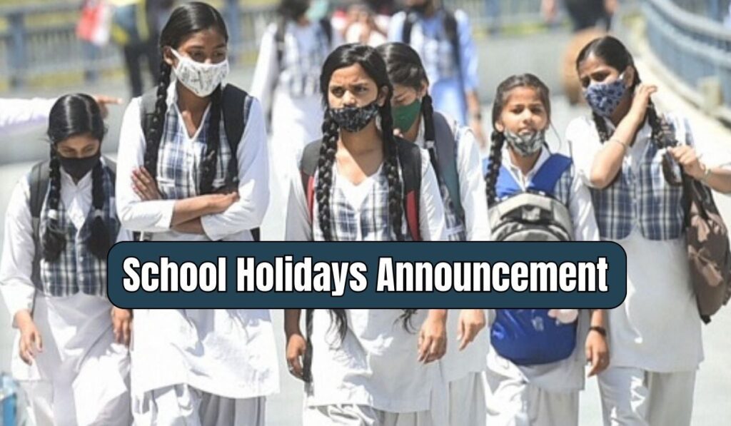School Holidays: Big relief for school student! Holidays declared for ...