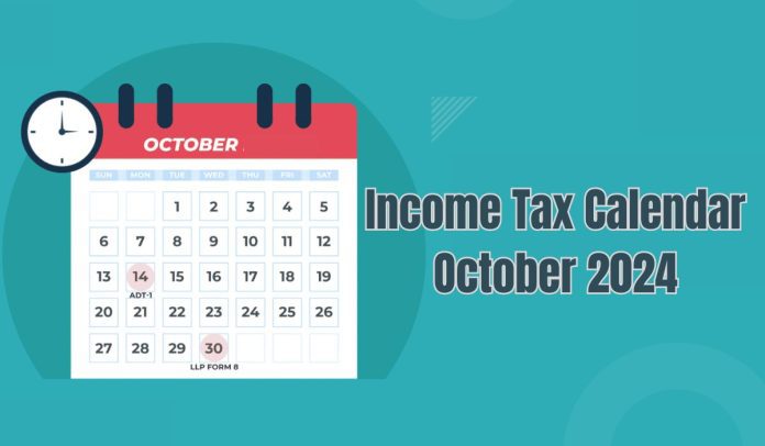 Tax Calendar: Important deadlines of Income Tax Department are falling ...